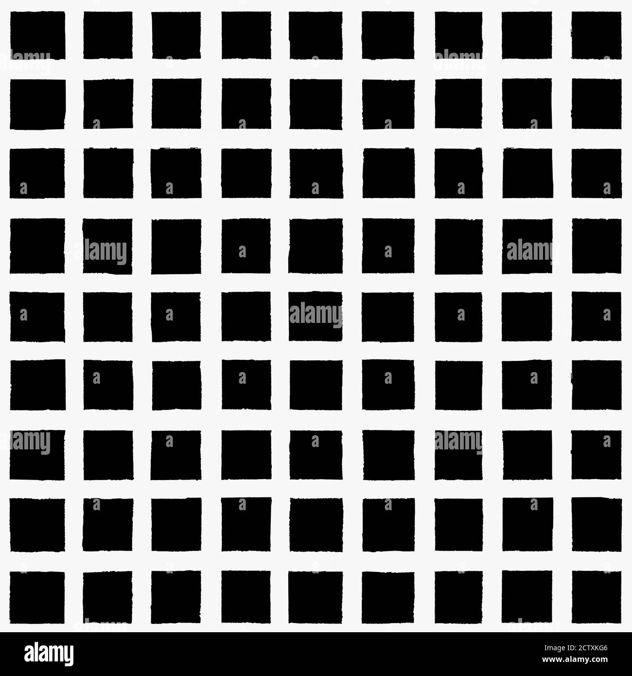 Grunge black and white checkered background. Old vintage background ...