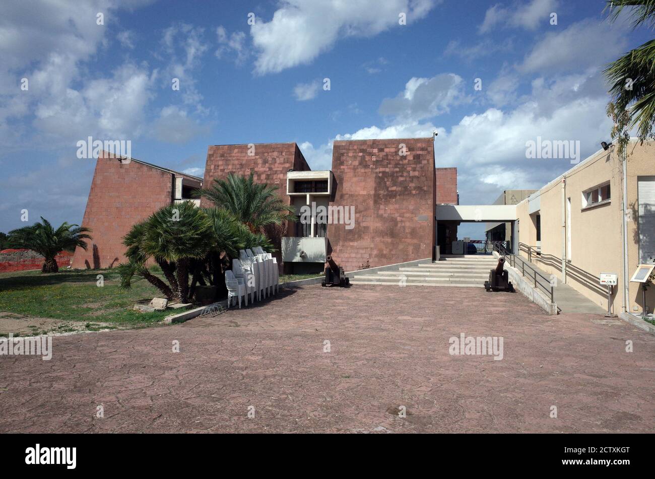 Cabras, Sardinia, Italy. Archeological Museum Stock Photo - Alamy