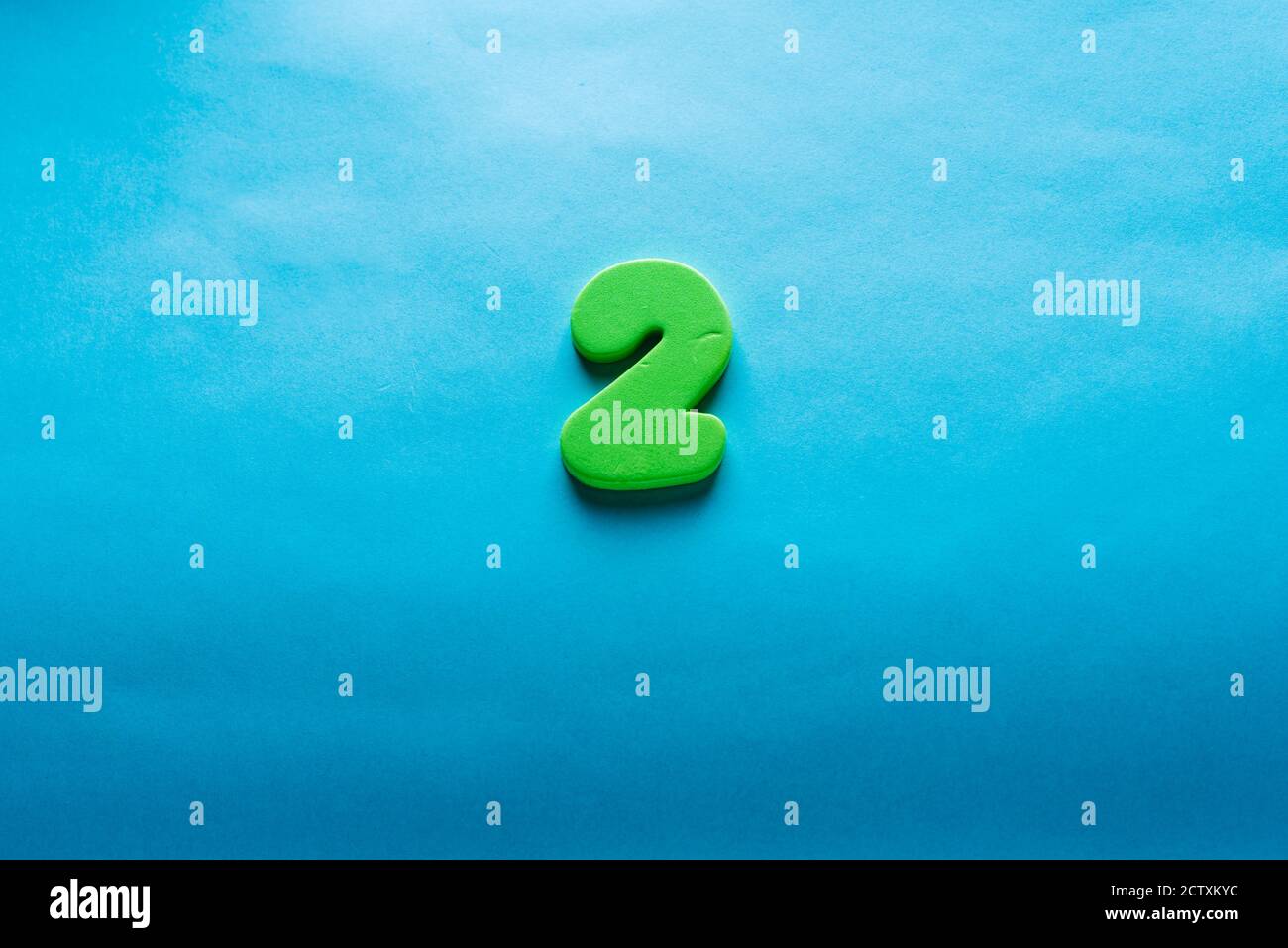 2 years old celebrating classic logo. Colored happy anniversary two ...