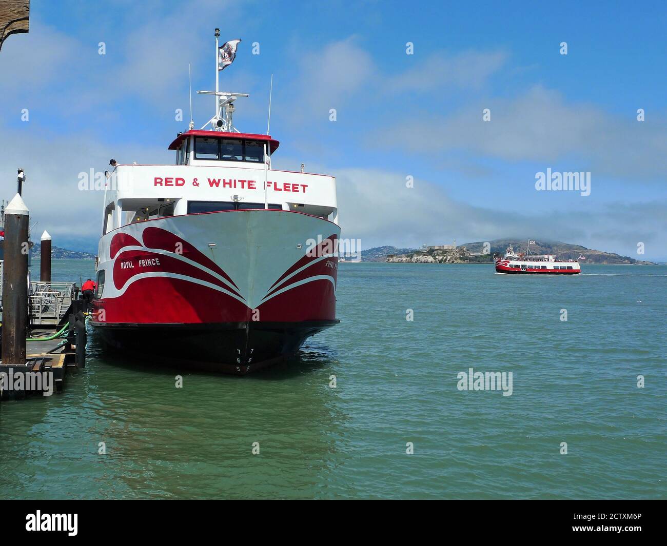 TWO BOATS OF THE RED & WHITE FLEET COMPANY Stock Photo - Alamy