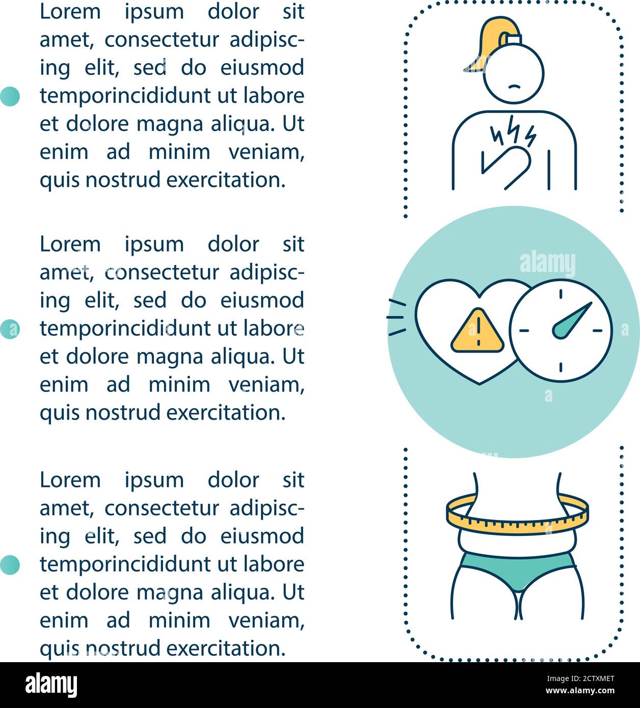 Health reasons concept icon with text Stock Vector Image & Art - Alamy