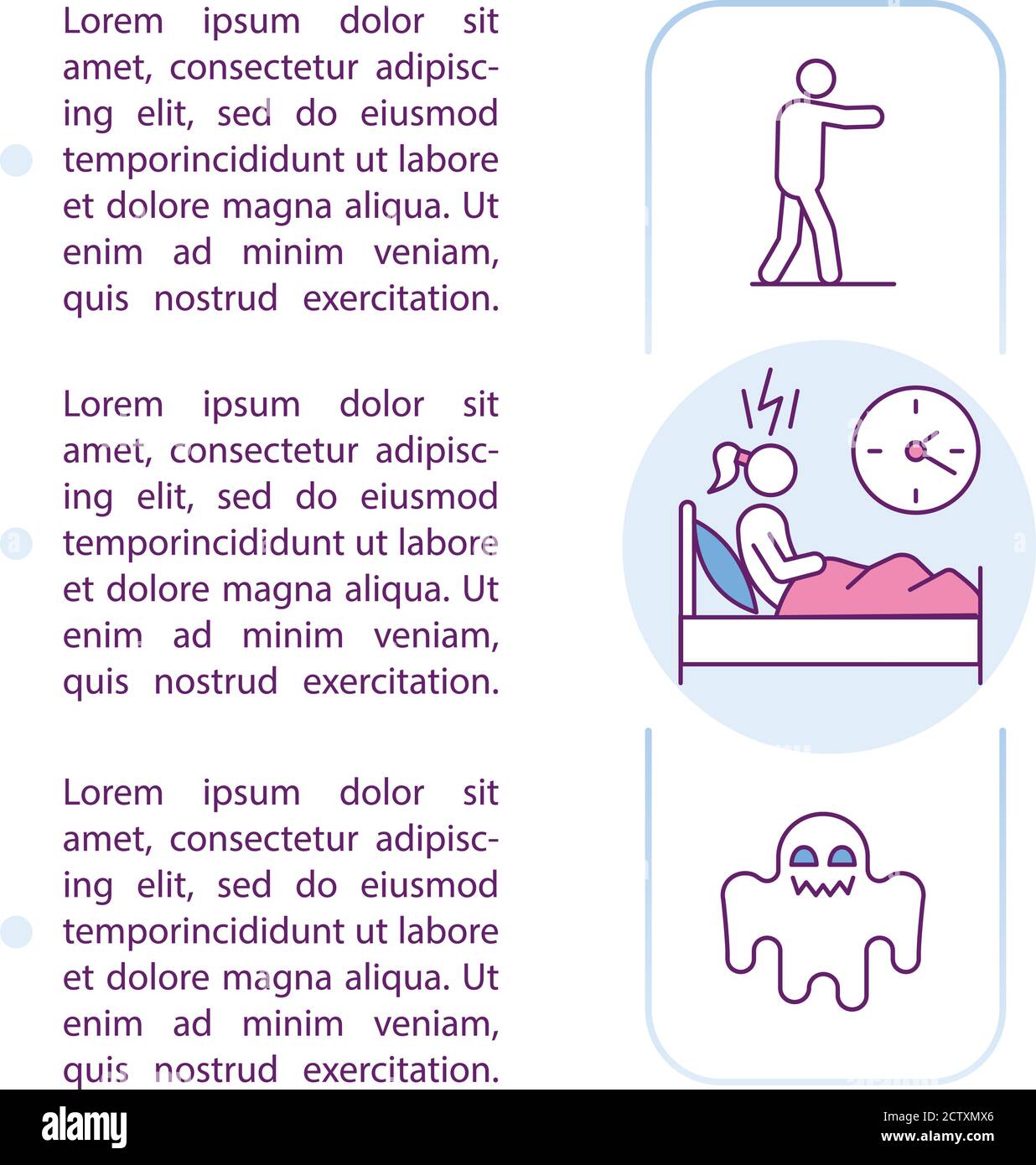 Sleep paralysis drawing Cut Out Stock Images & Pictures - Alamy