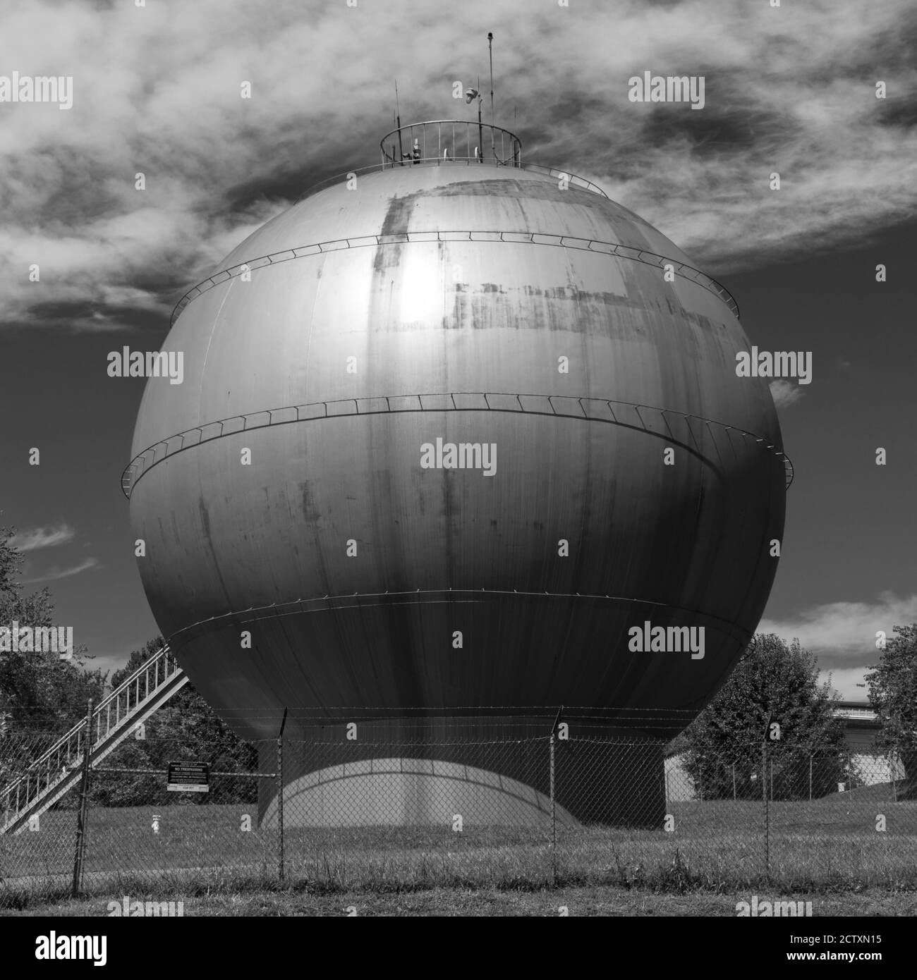 Propane tank art Black and White Stock Photos & Images - Alamy