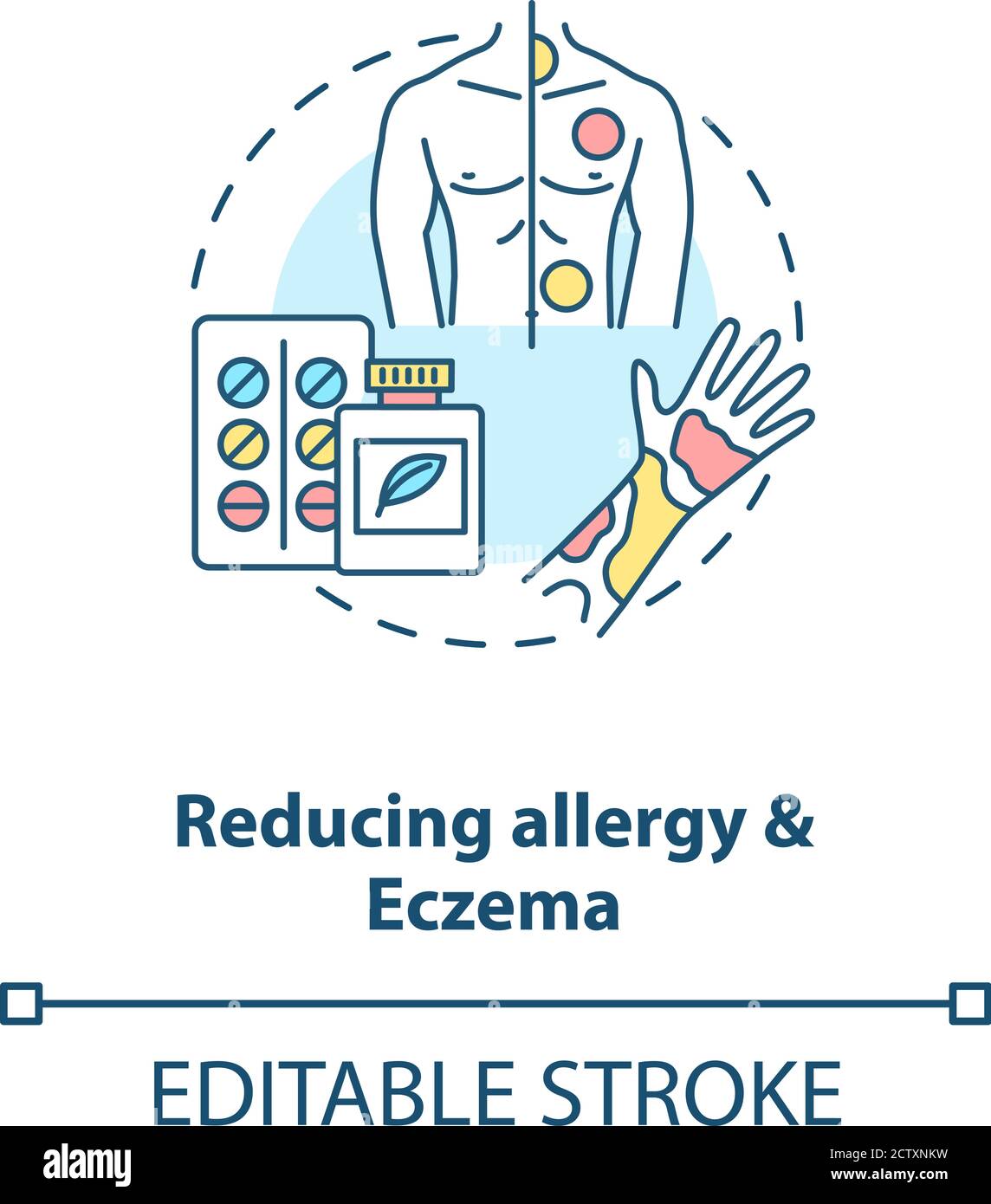 Eczema drawing hi-res stock photography and images - Alamy