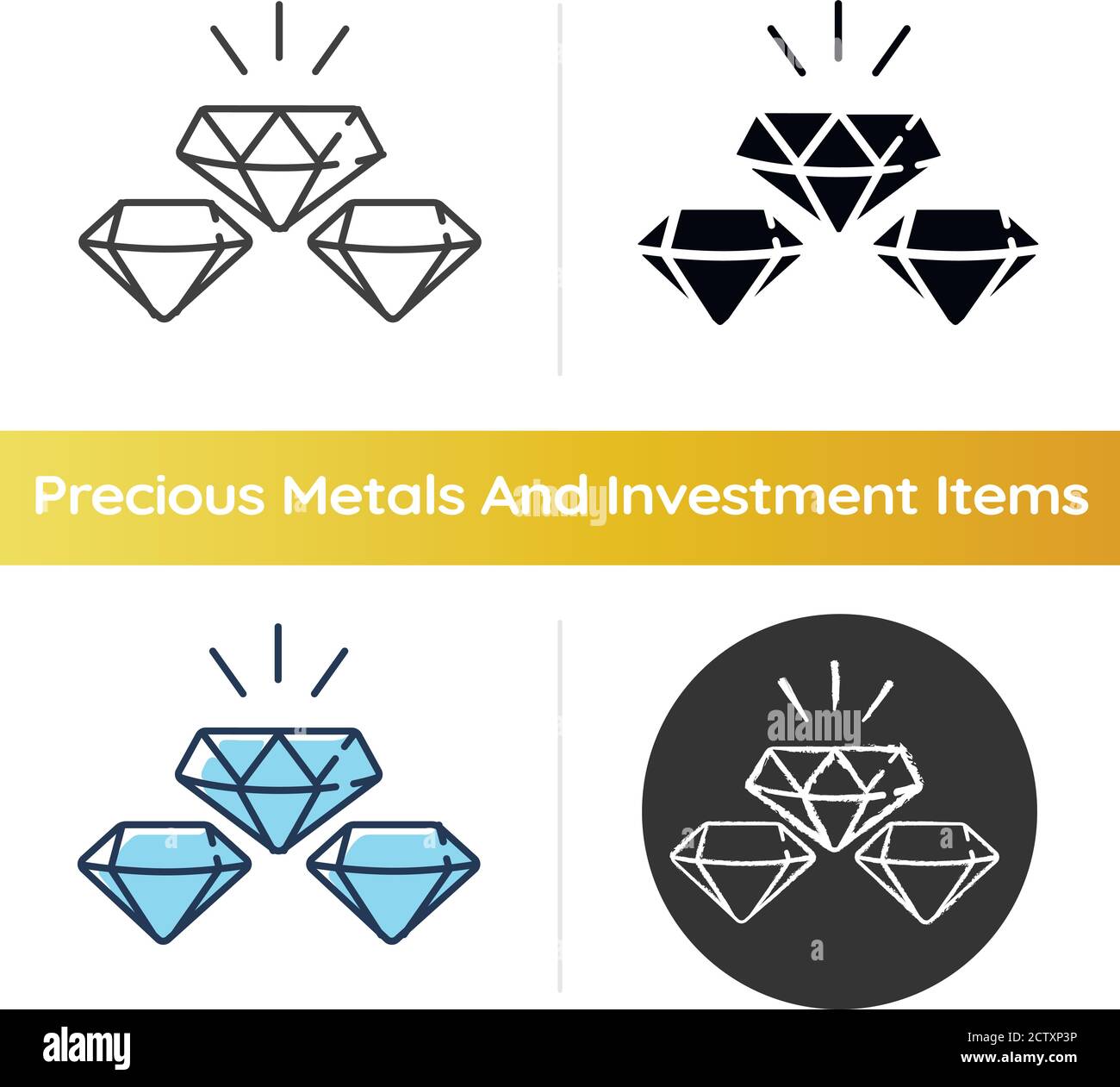 Precious gems icon Stock Vector Image & Art - Alamy