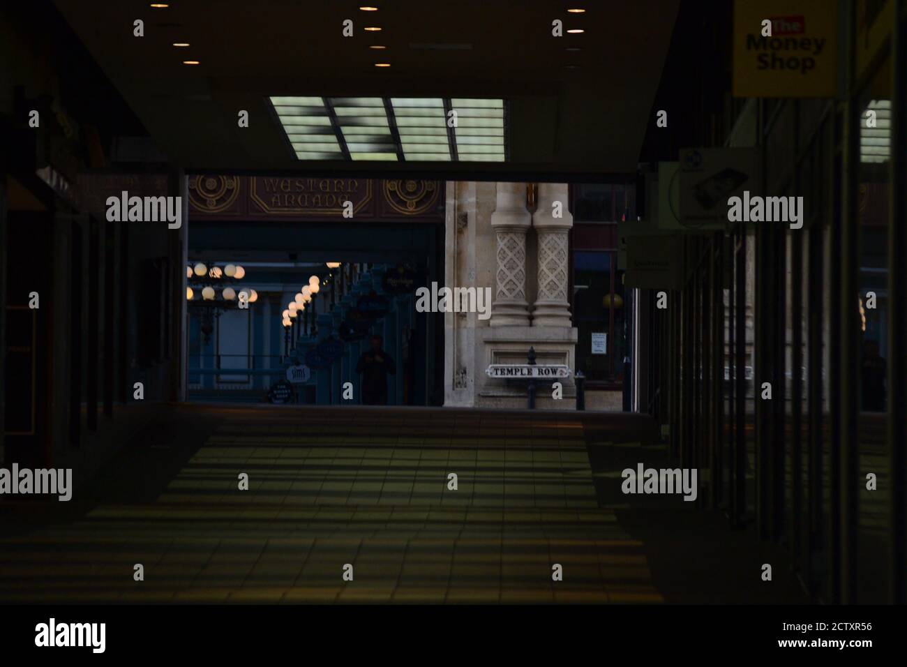 Great Western Arcade, Temple Row, Birmingham UK Stock Photo - Alamy