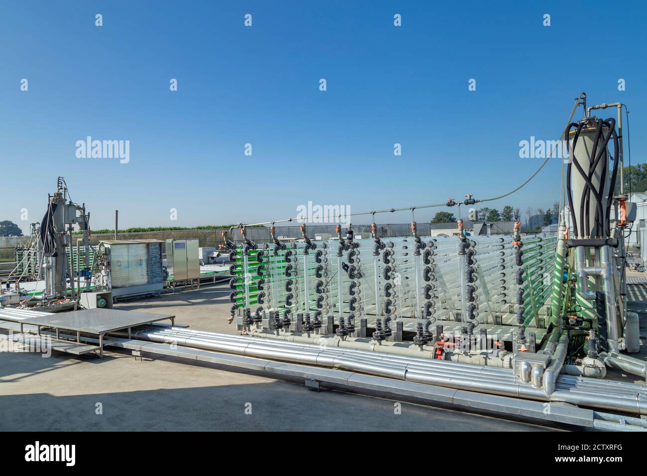 Wageningen, Netherlands - September 22, 2020: Algae unit for Algae ...