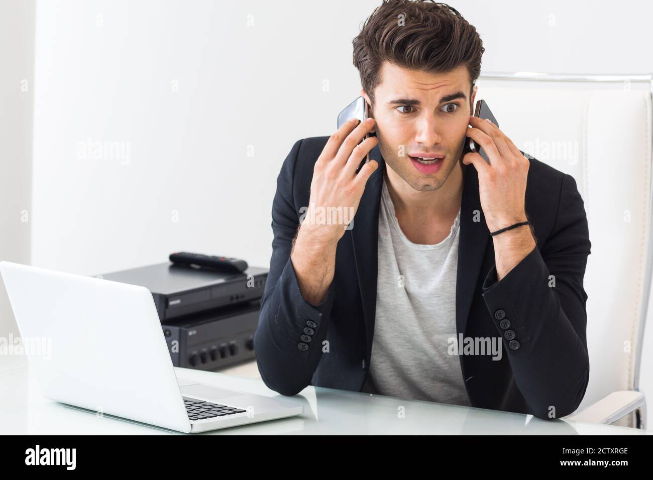 Work overload hi-res stock photography and images - Alamy