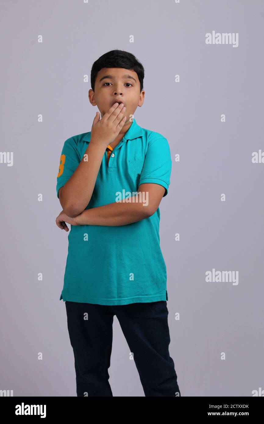 Smart Indian Child Boy