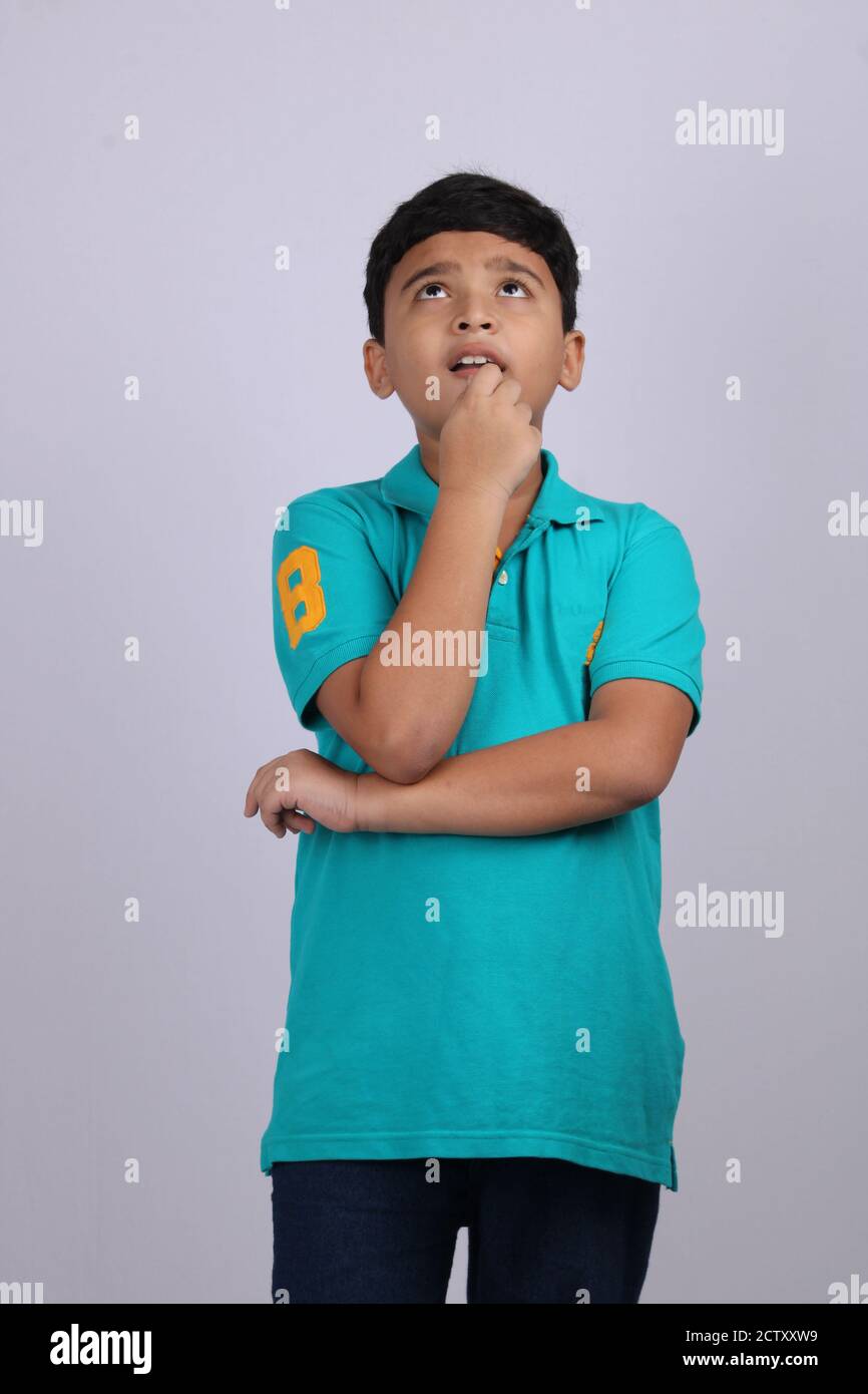 Smart Indian Child Boy