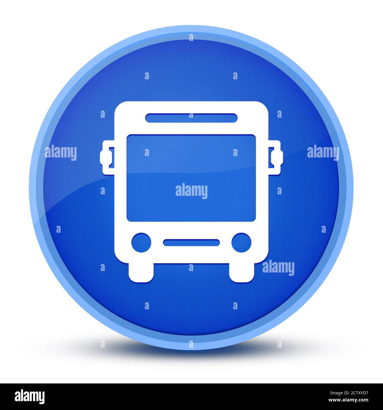 School bus circle icon hi-res stock photography and images - Alamy