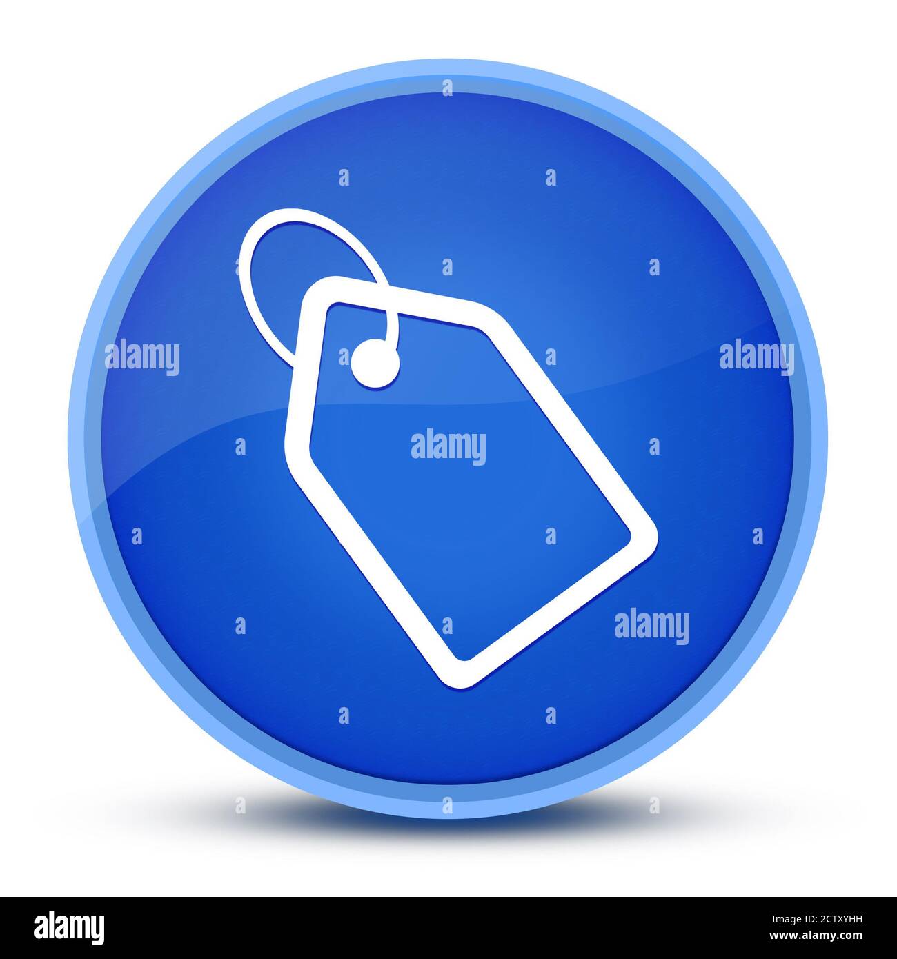 Present tag round hi-res stock photography and images - Alamy