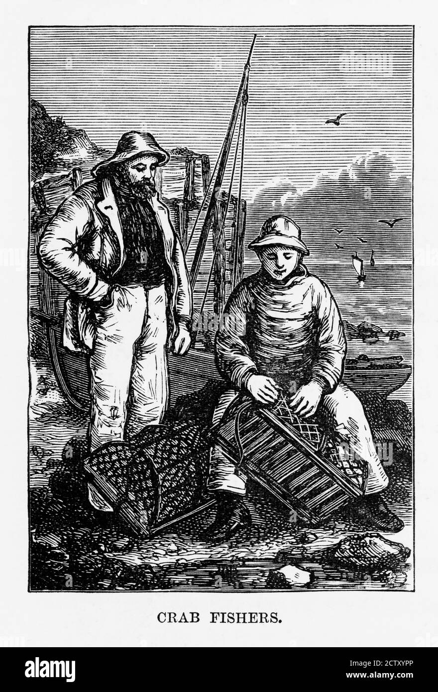 Fisherman victorian period hi-res stock photography and images - Alamy