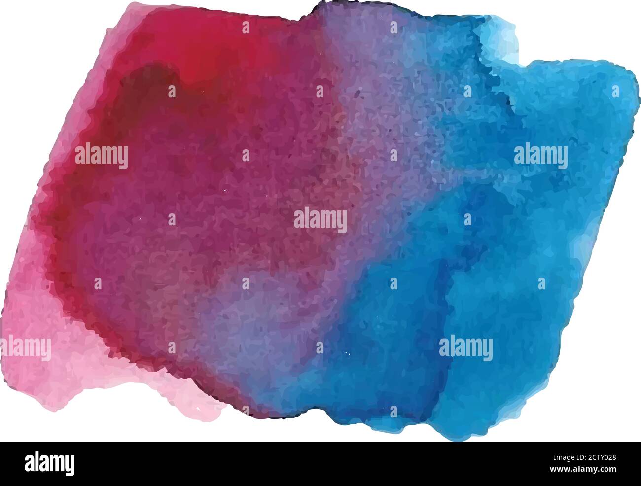 Watercolor splash texture. Watercolor vector brush with gradient Stock ...