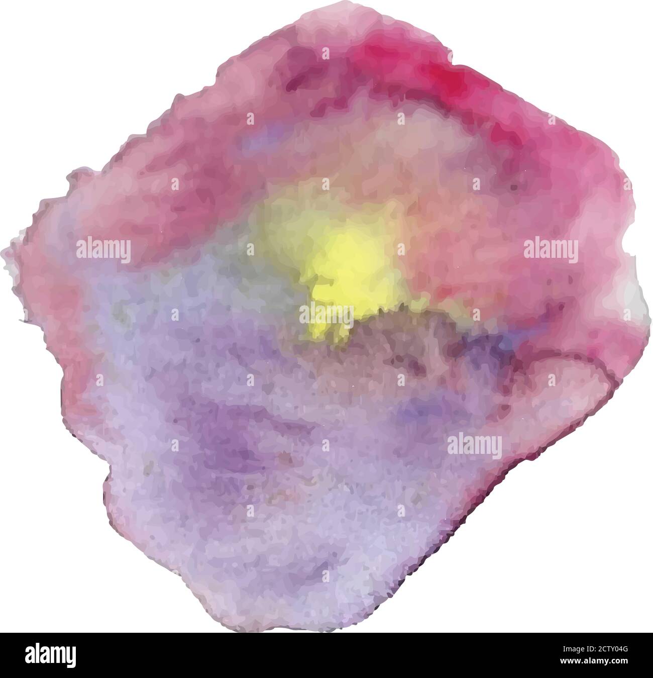 Watercolor splash texture. Watercolor vector brush with gradient Stock ...