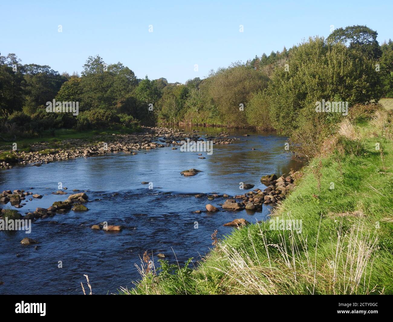 Wyreside estate boundary hi-res stock photography and images - Alamy