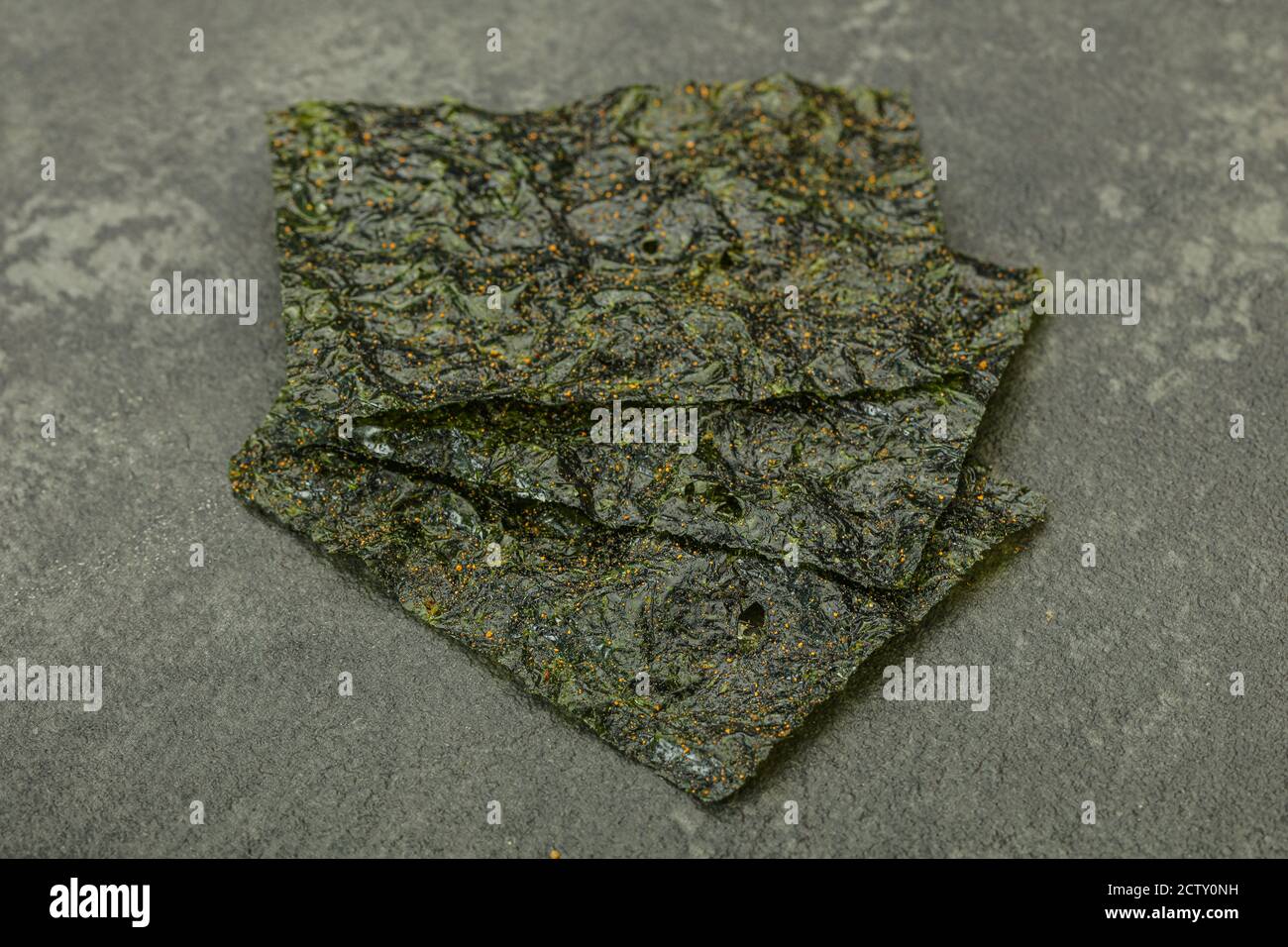 Asian cuisine Nori sheets chips snack Stock Photo - Alamy