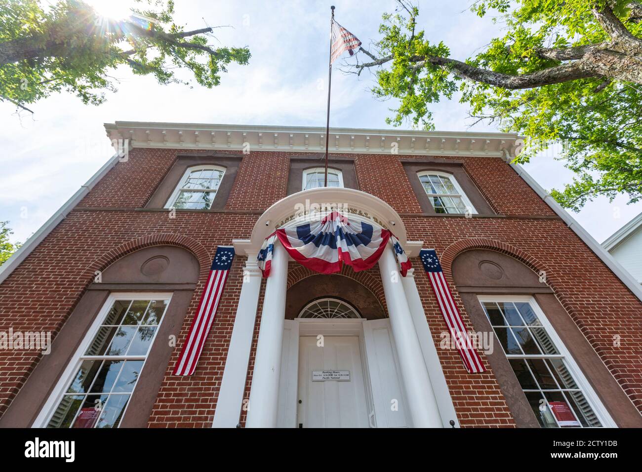 Pacific National Bank, Main Street, Nantucket island, Massachusetts ...