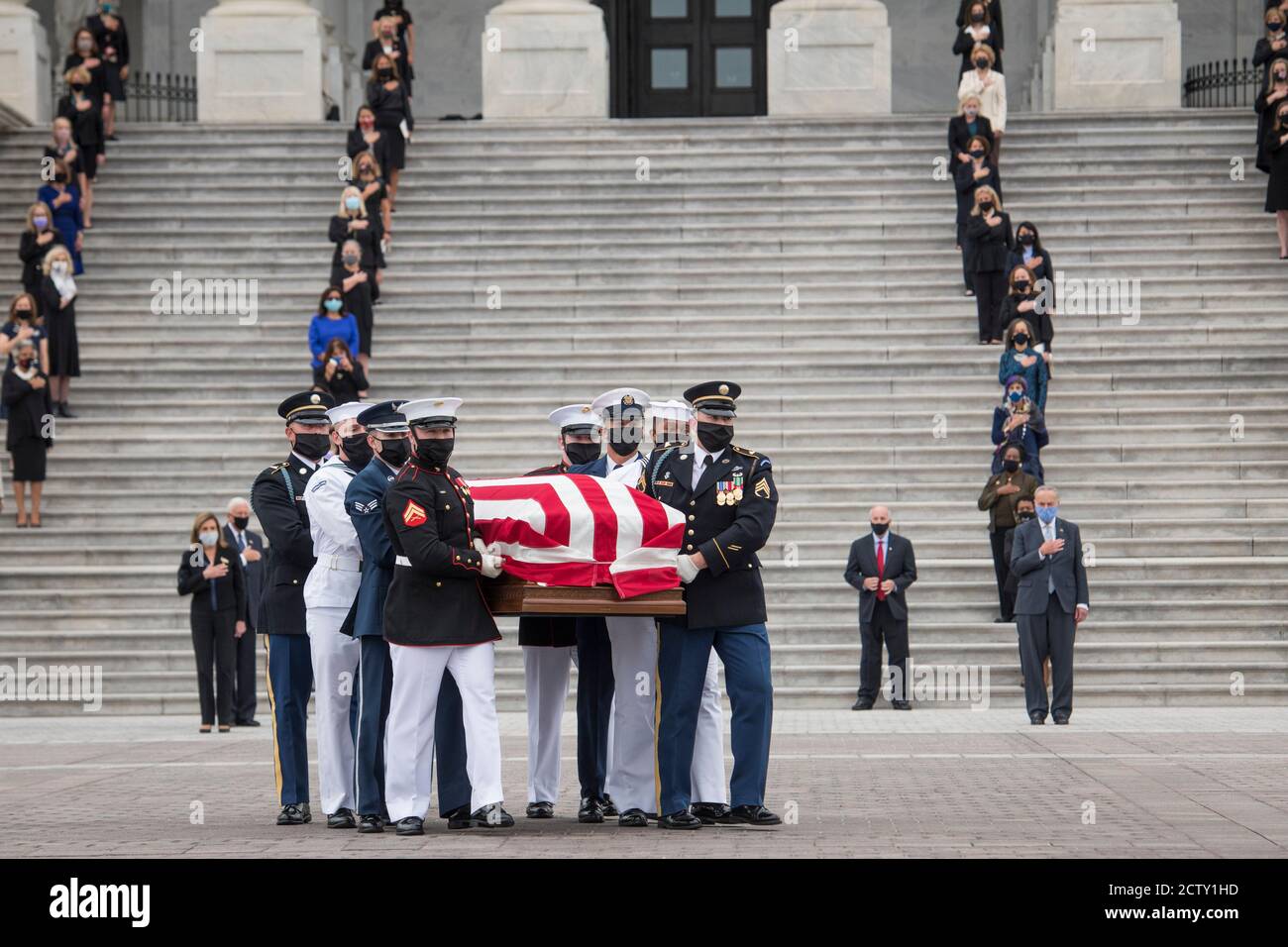 Washington, United States Of America. 25th Sep, 2020. The casket ...