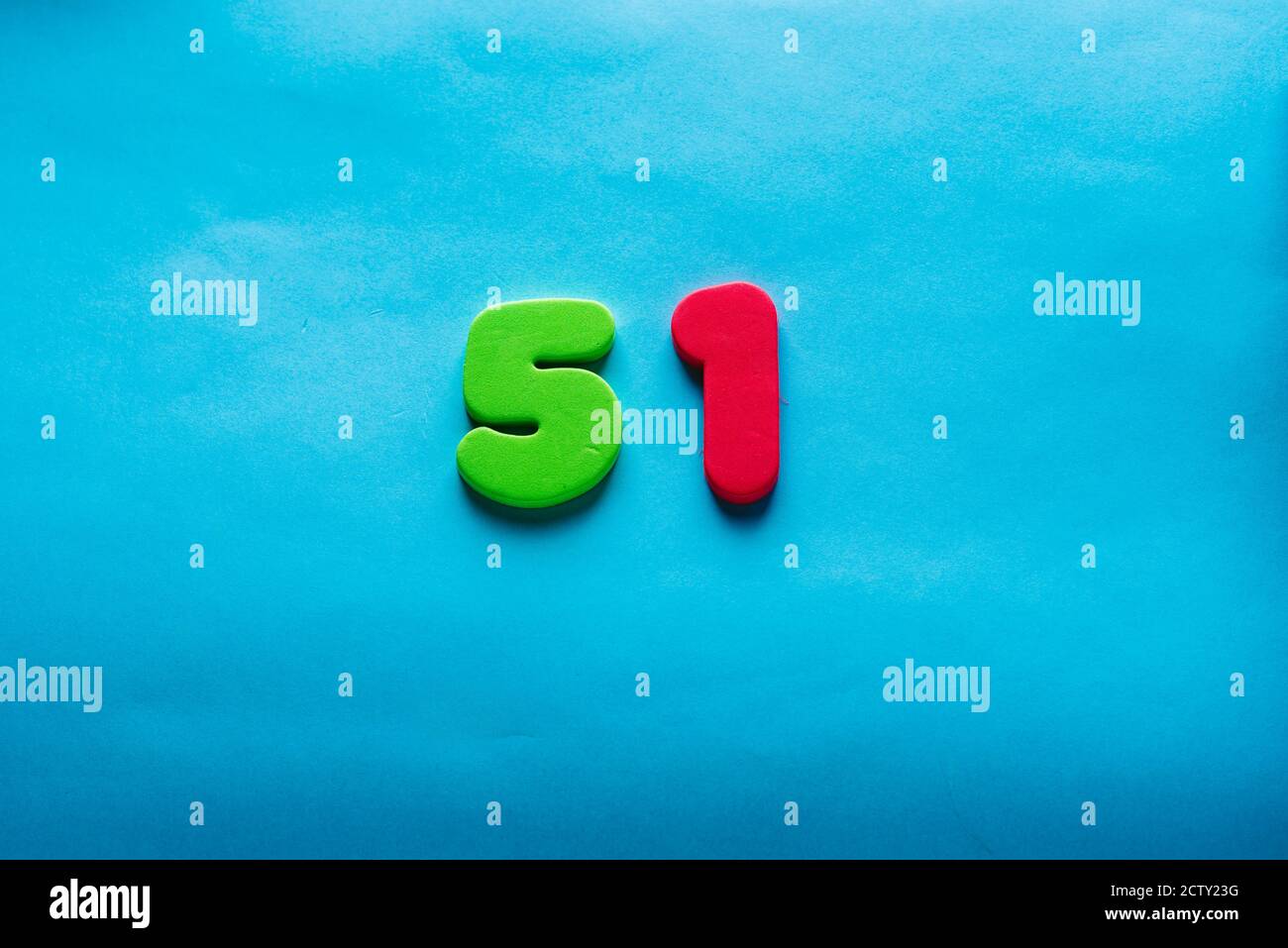 51 years birthday logo hi-res stock photography and images - Alamy