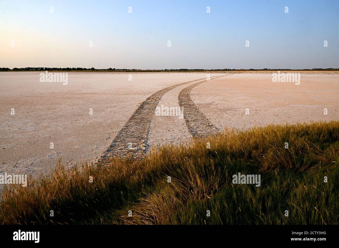Kansas Salt Flats Stock Photo - Alamy