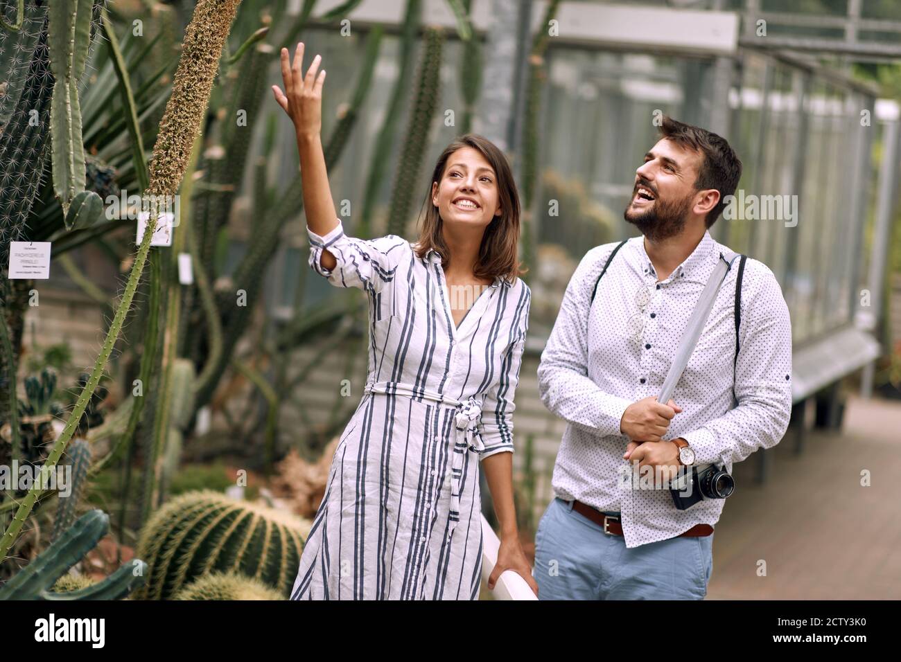 Man woman fascinated beautiful hi-res stock photography and images - Alamy