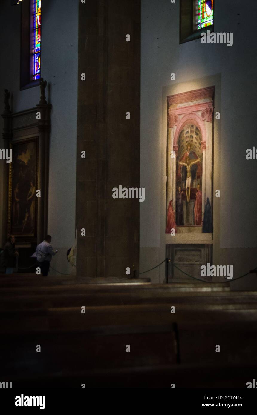 Masaccio Holy Trinity Skeleton