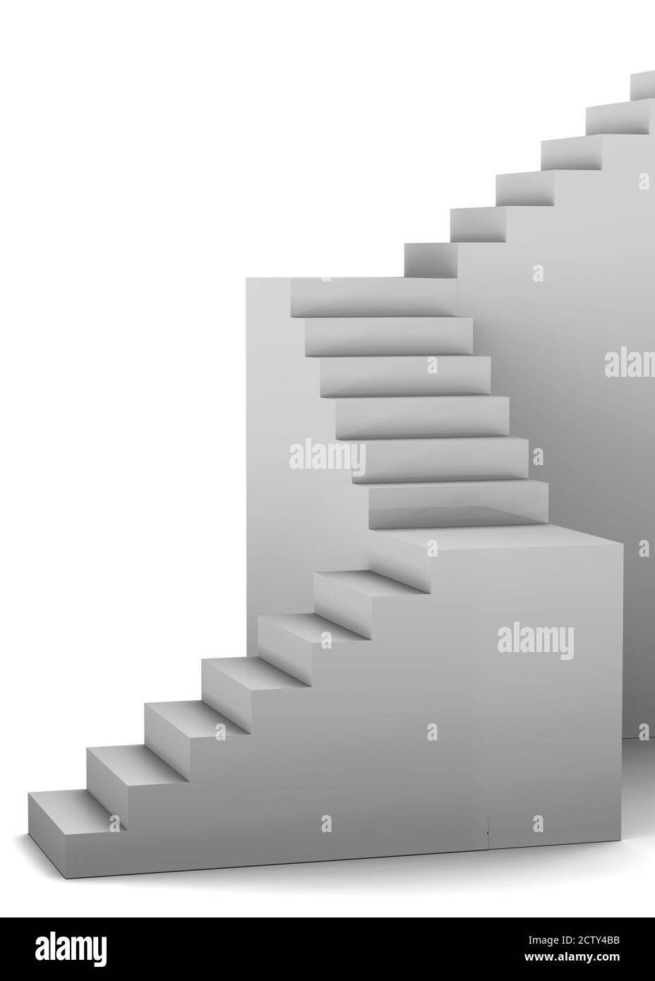 Stairs - 3D Stock Photo - Alamy
