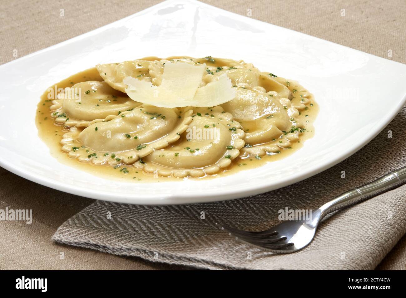 Glass red wine ravioli pasta hi-res stock photography and images - Alamy