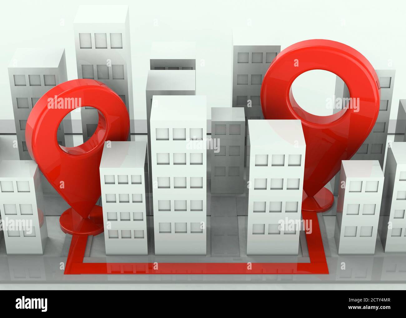 City in 3d hi-res stock photography and images - Alamy