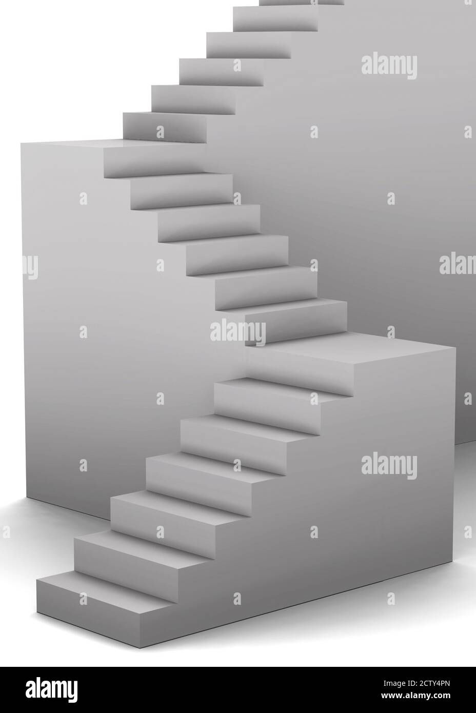 Stairs - 3D Stock Photo - Alamy