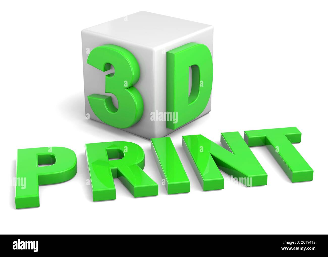 3D Printer Logo Stock Photo - Alamy
