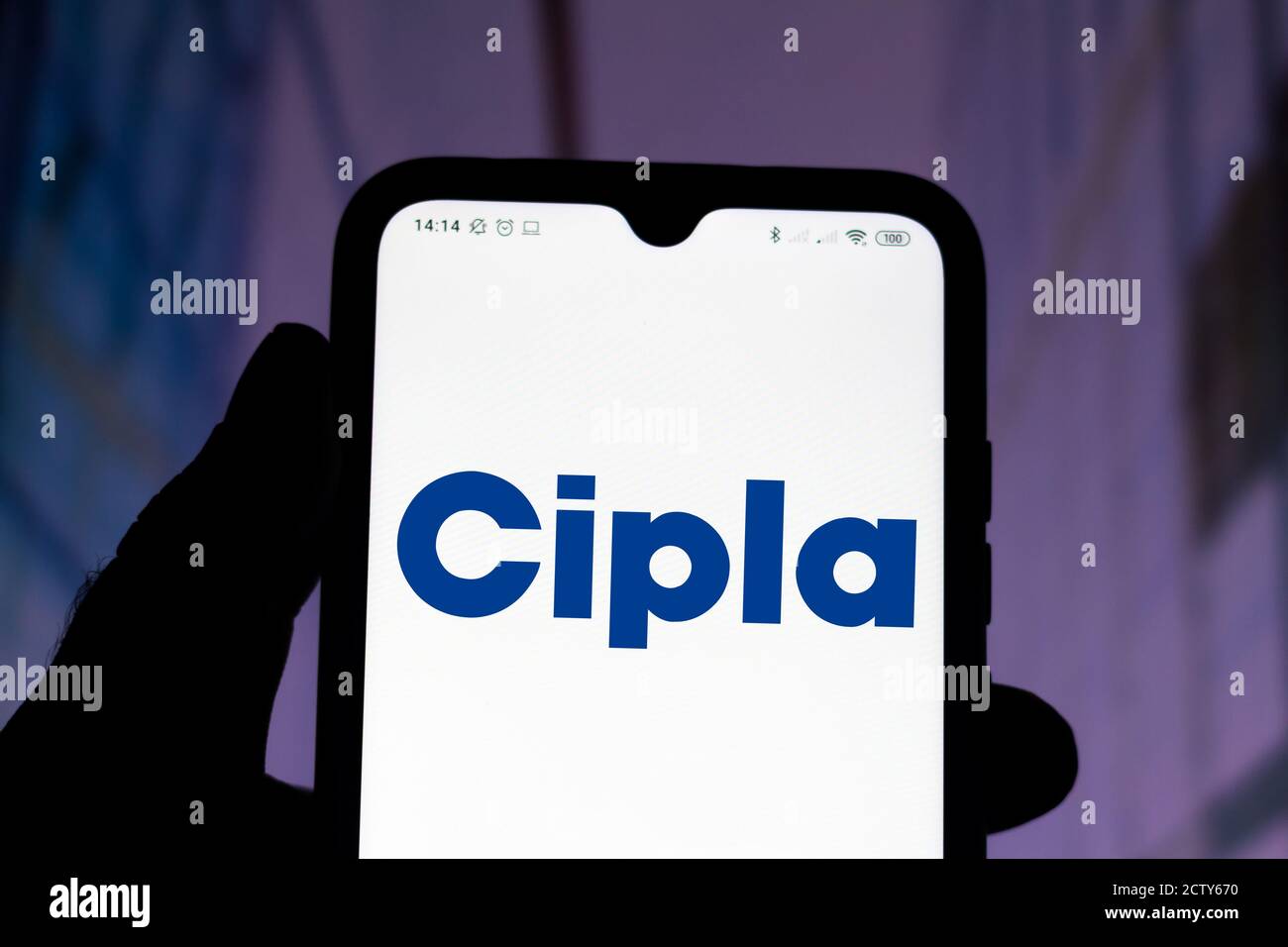 Brazil. 19th Aug, 2020. In this photo illustration the Cipla Limited ...
