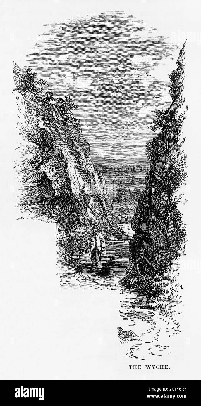 Very Rare, Beautifully Illustrated Antique Engraving of Victorian ...