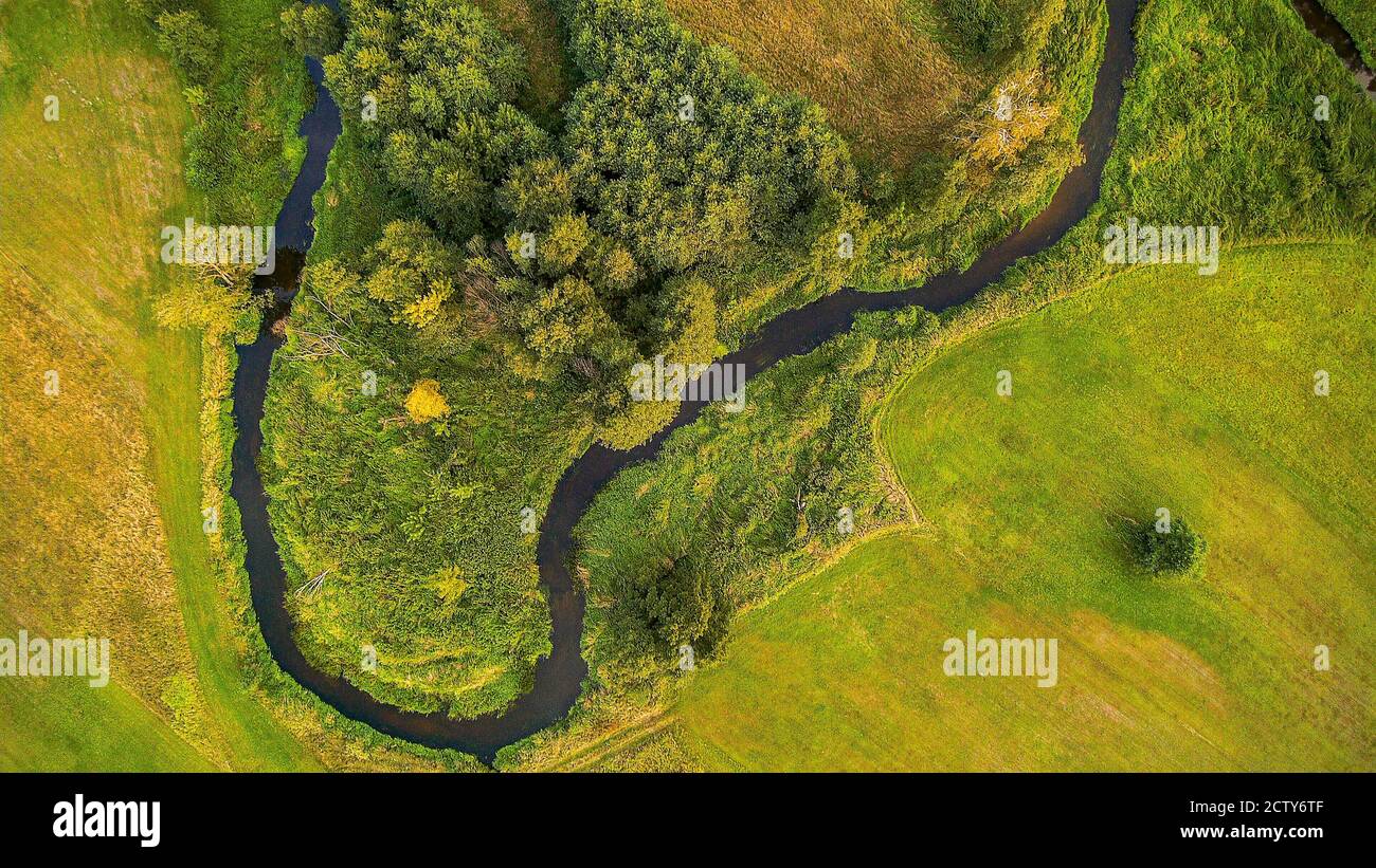 The Grabia River in the center of Poland Stock Photo - Alamy