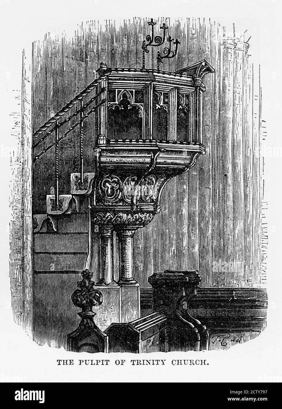 Very Rare, Beautifully Illustrated Antique Engraving of Victorian ...