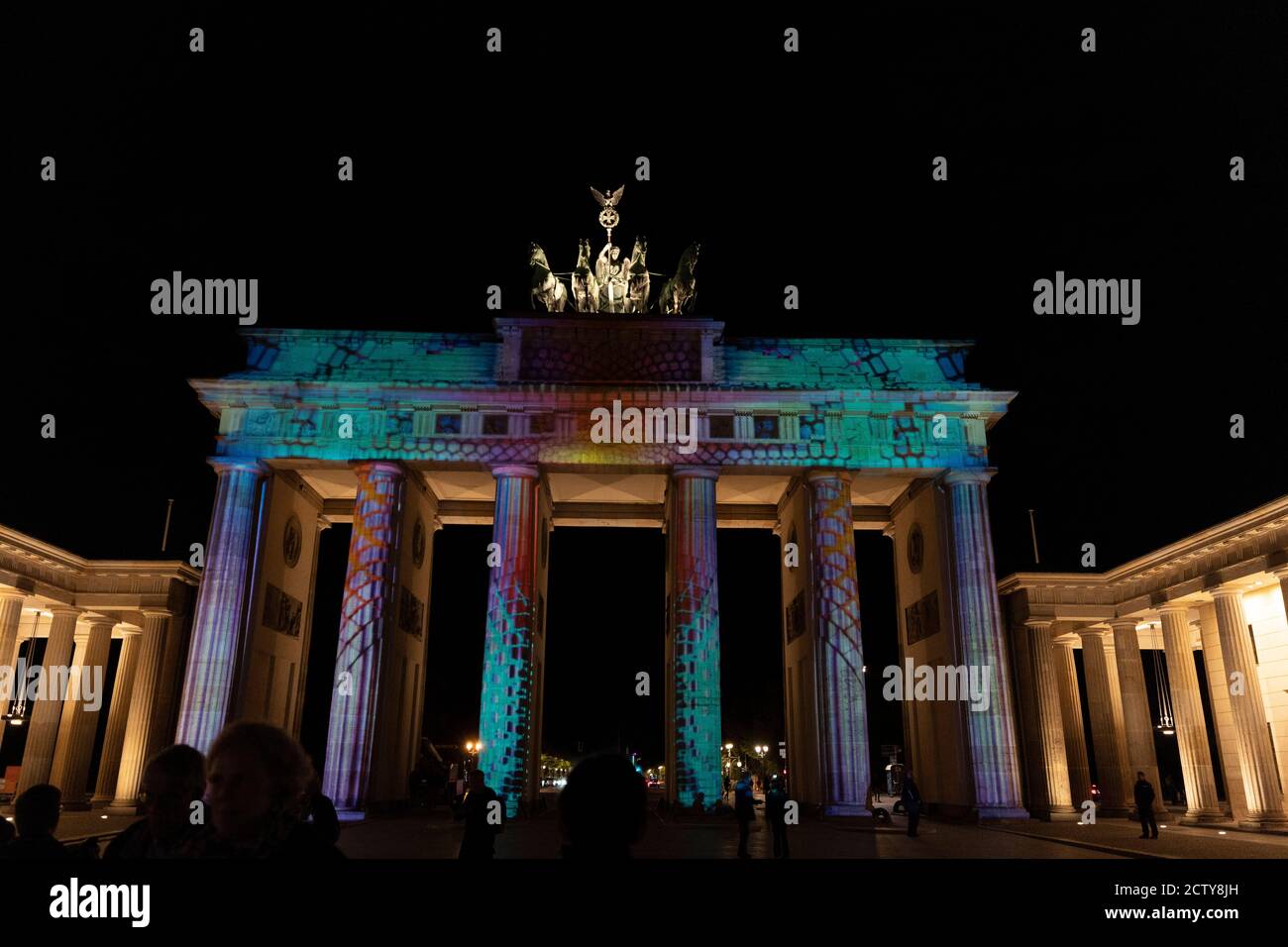 Berlin leuchtet 2020, Festival of Lights Stock Photo - Alamy