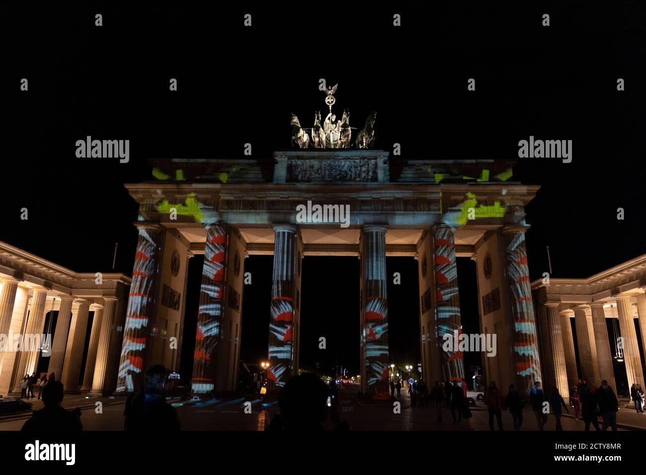 Berlin leuchtet 2020, Festival of Lights Stock Photo - Alamy