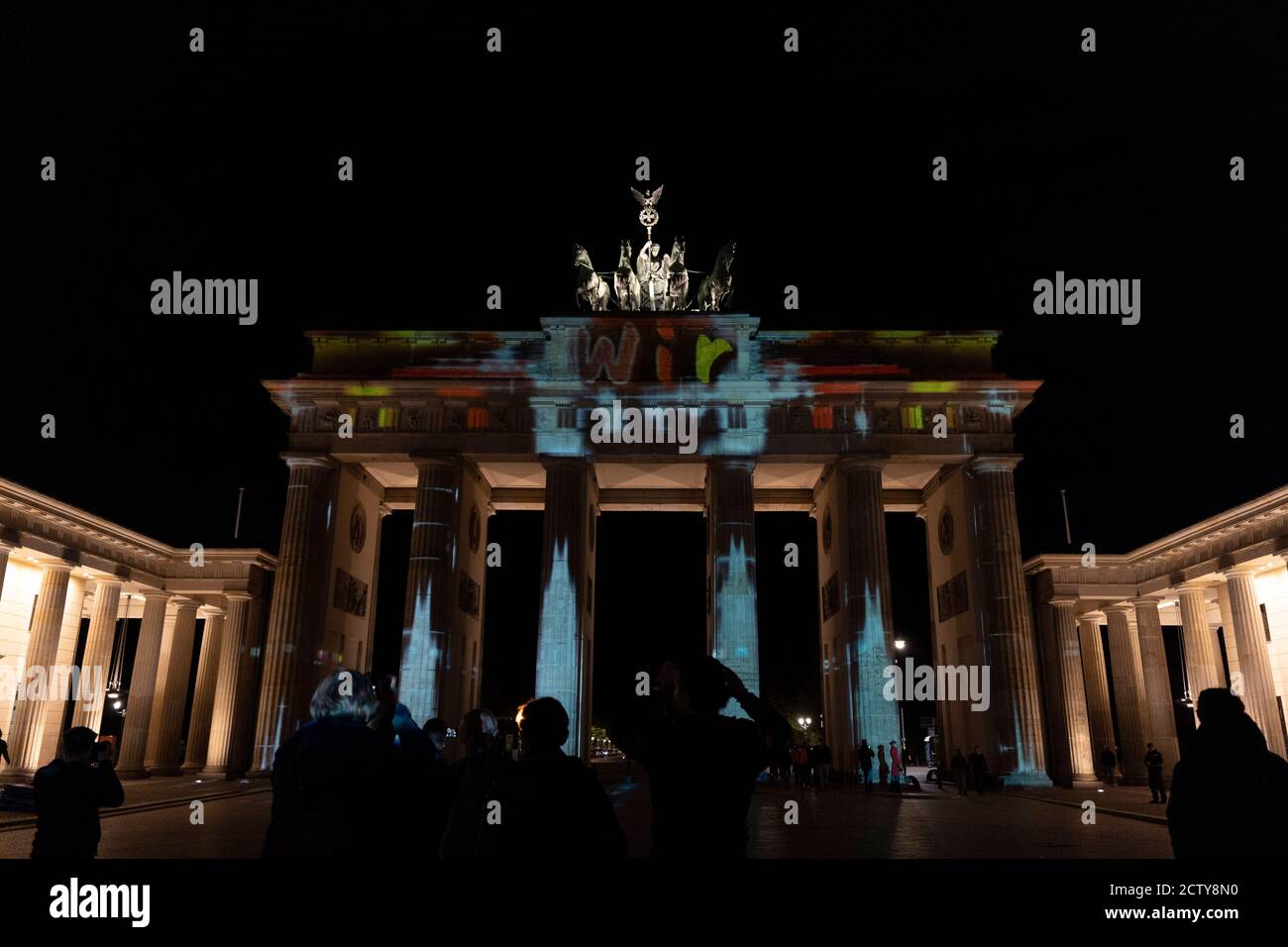 Berlin leuchtet 2020, Festival of Lights Stock Photo - Alamy