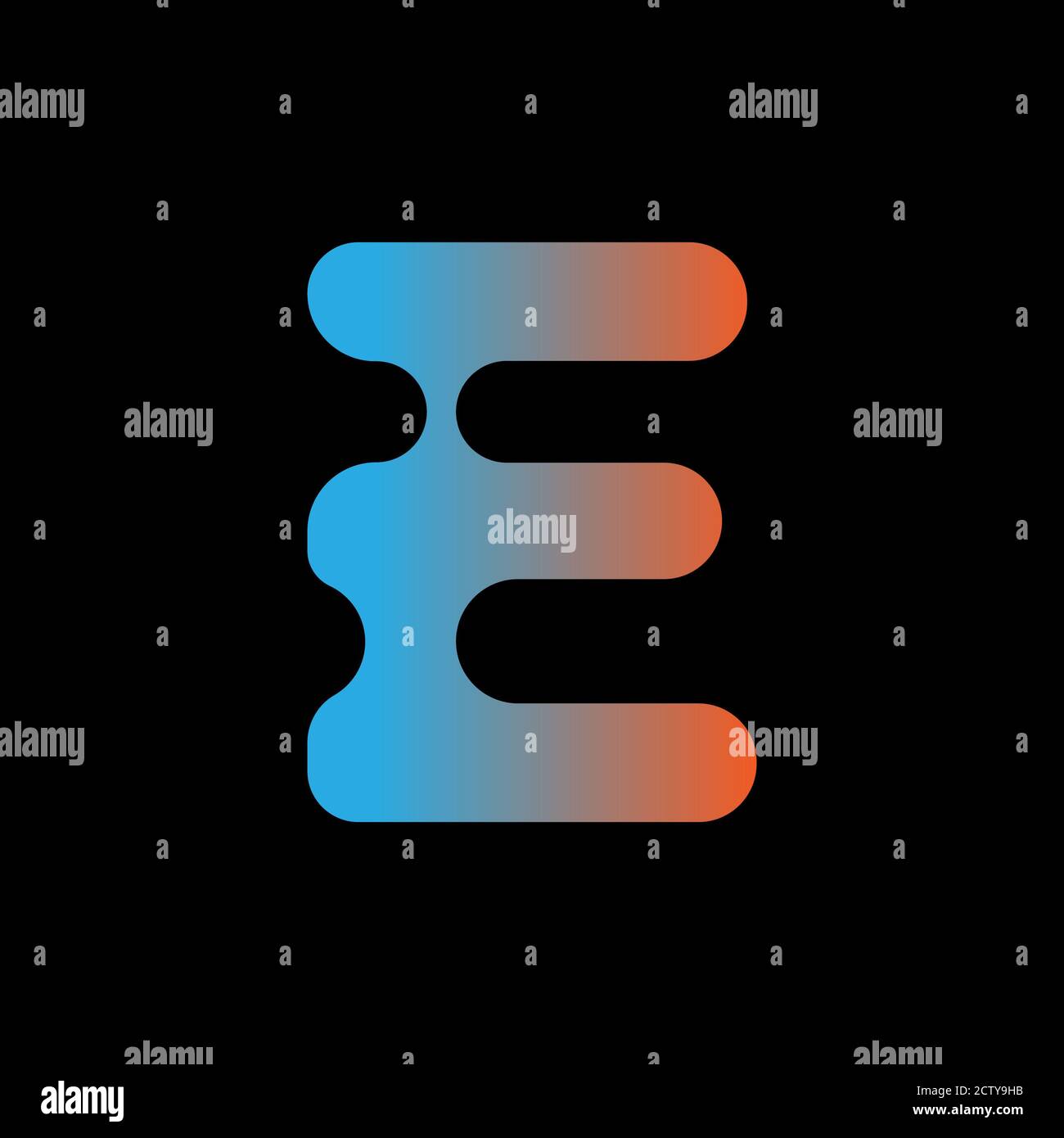 Vector Letter E Logo Design Template.Letter E Logo. E Letter Design ...