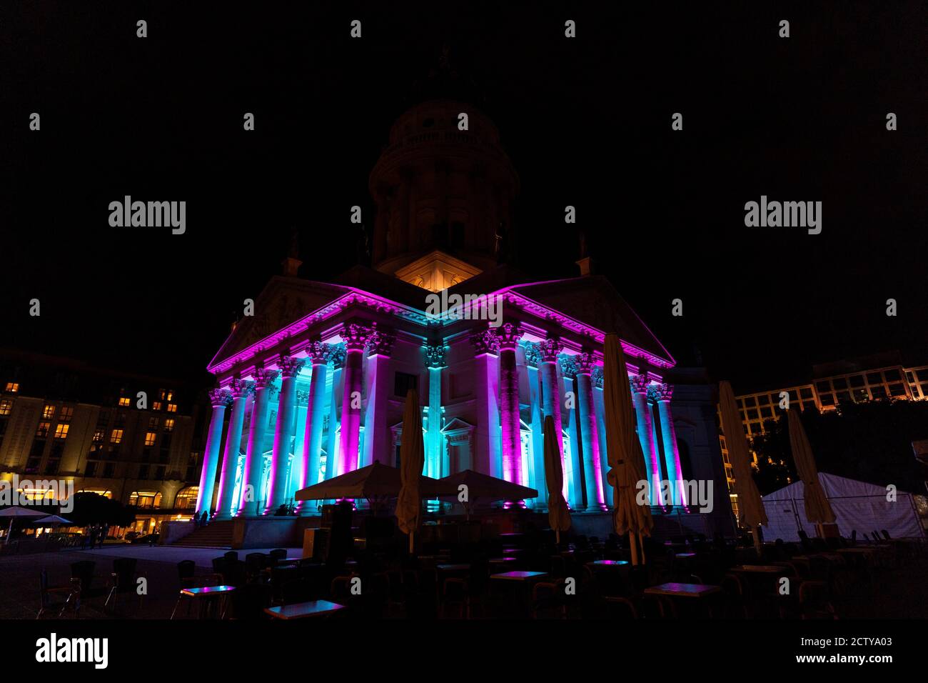 Berlin leuchtet 2020, Festival of Lights Stock Photo - Alamy