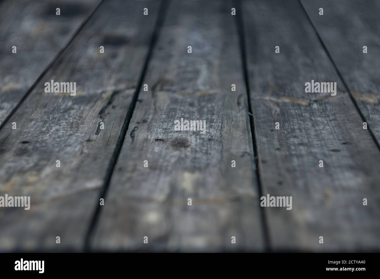 Wooden table perspective, aged surface, rural style Stock Photo - Alamy