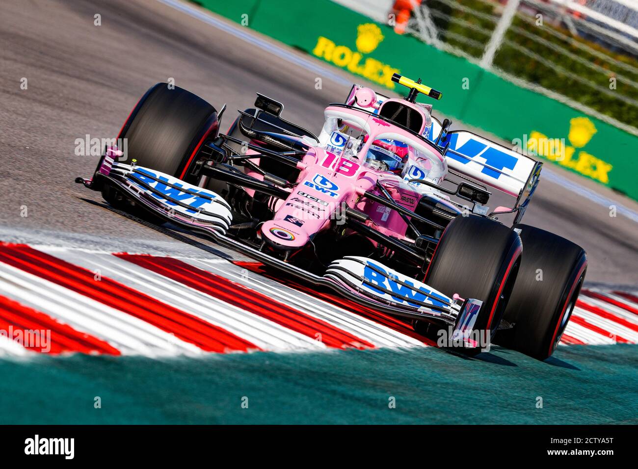 18 STROLL Lance (can), Racing Point F1 RP20, action during the Formula ...