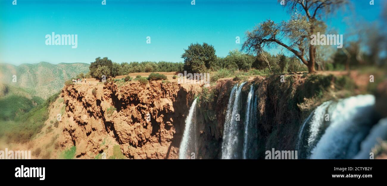Waterfall, Ouzoud Waterfalls, Grand Atlas, Tanaghmeilt, Azilal ...