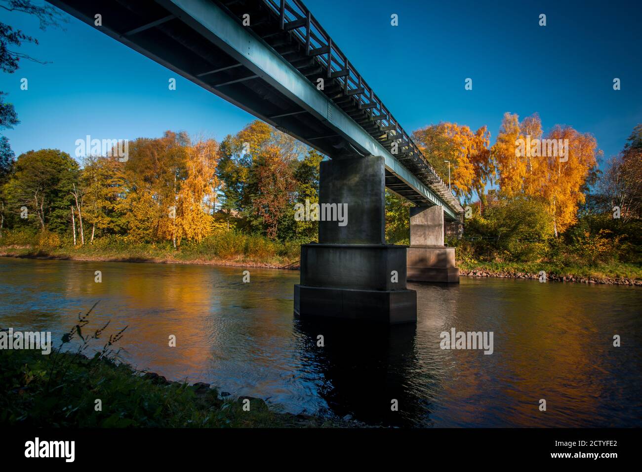 fall is on the way and many colors in the mother nature Stock Photo - Alamy