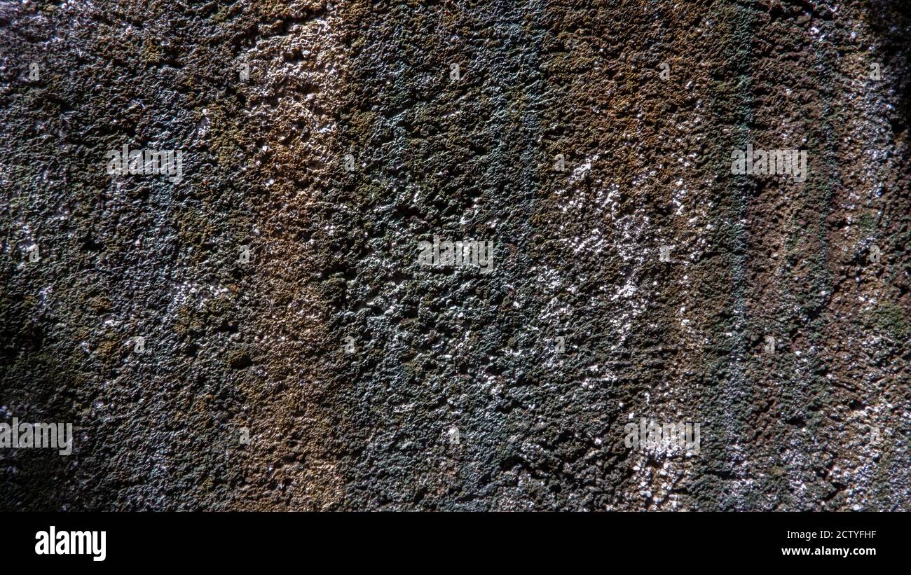 Grunged and moulded concrete with steel rusted beam texture Stock Photo ...