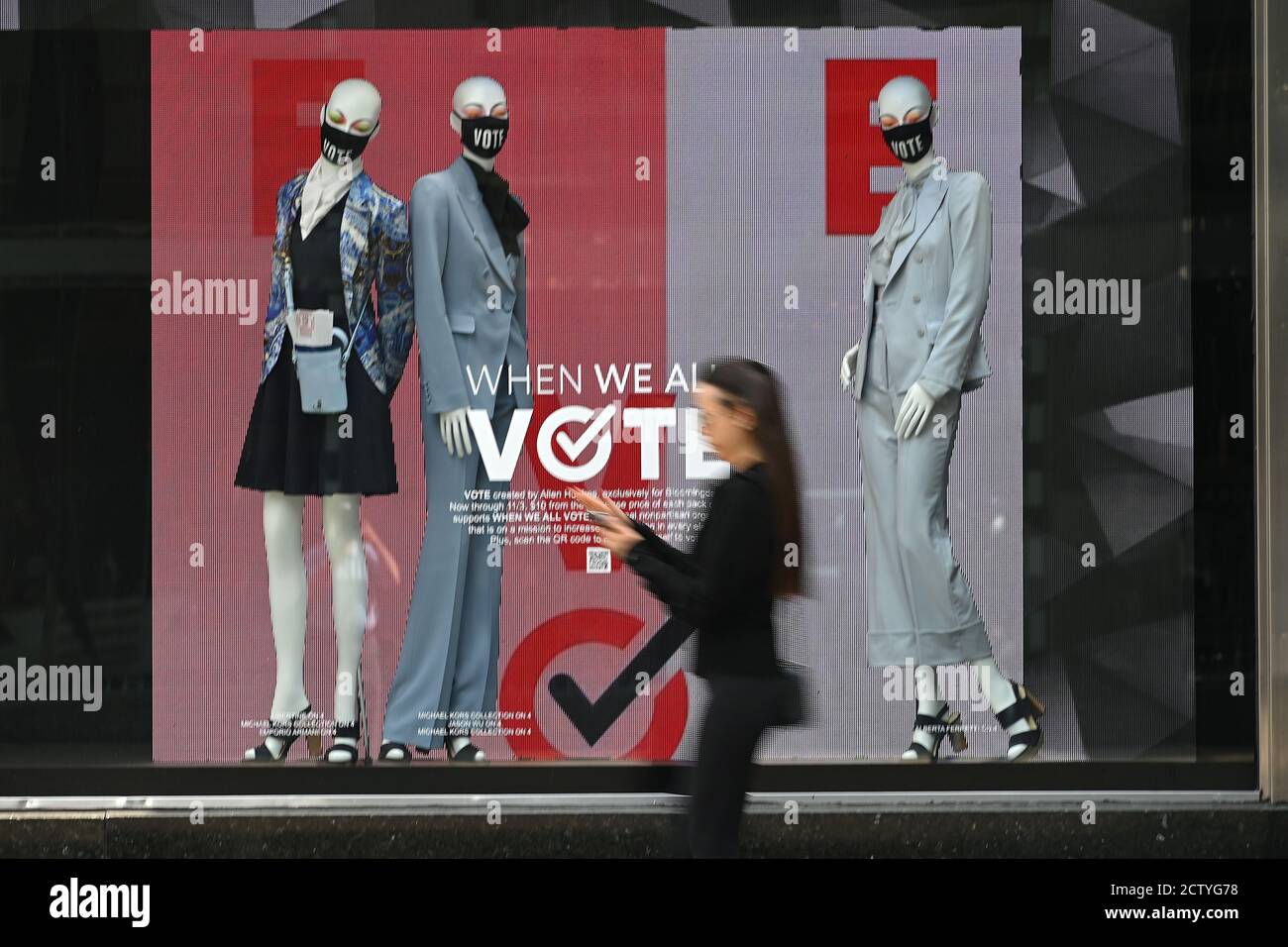 Vote window display hi-res stock photography and images - Alamy