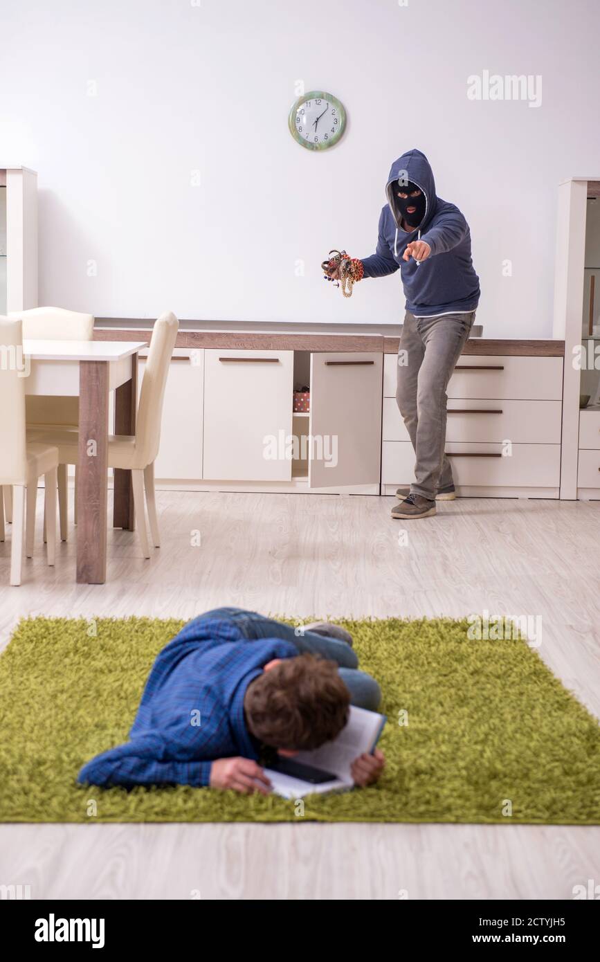 Child abduction concept with the young boy Stock Photo - Alamy