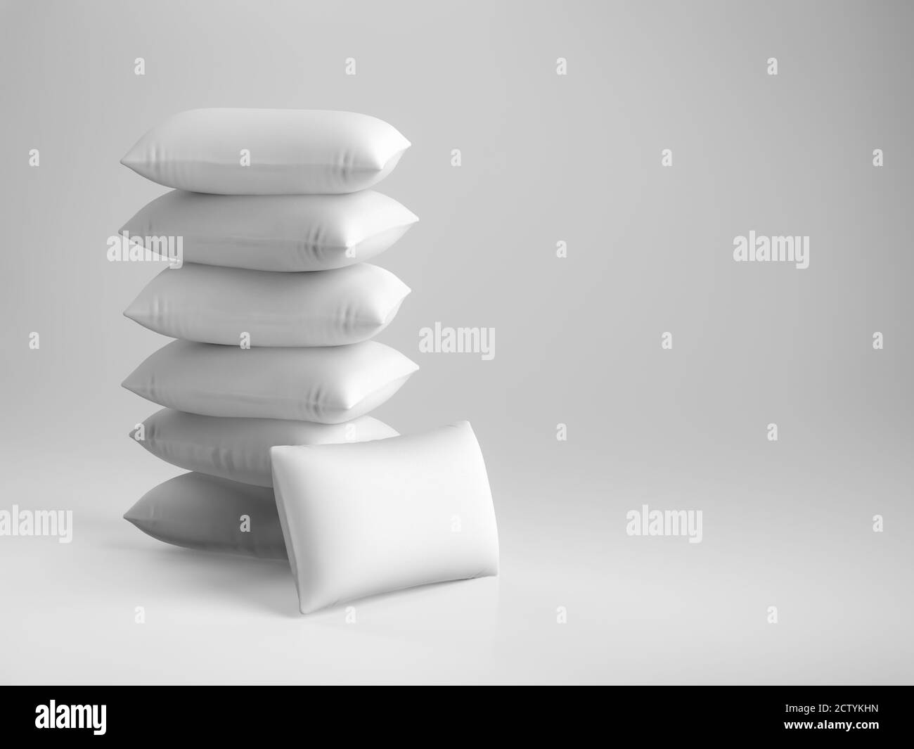 Pillow pile illustration hi-res stock photography and images - Alamy