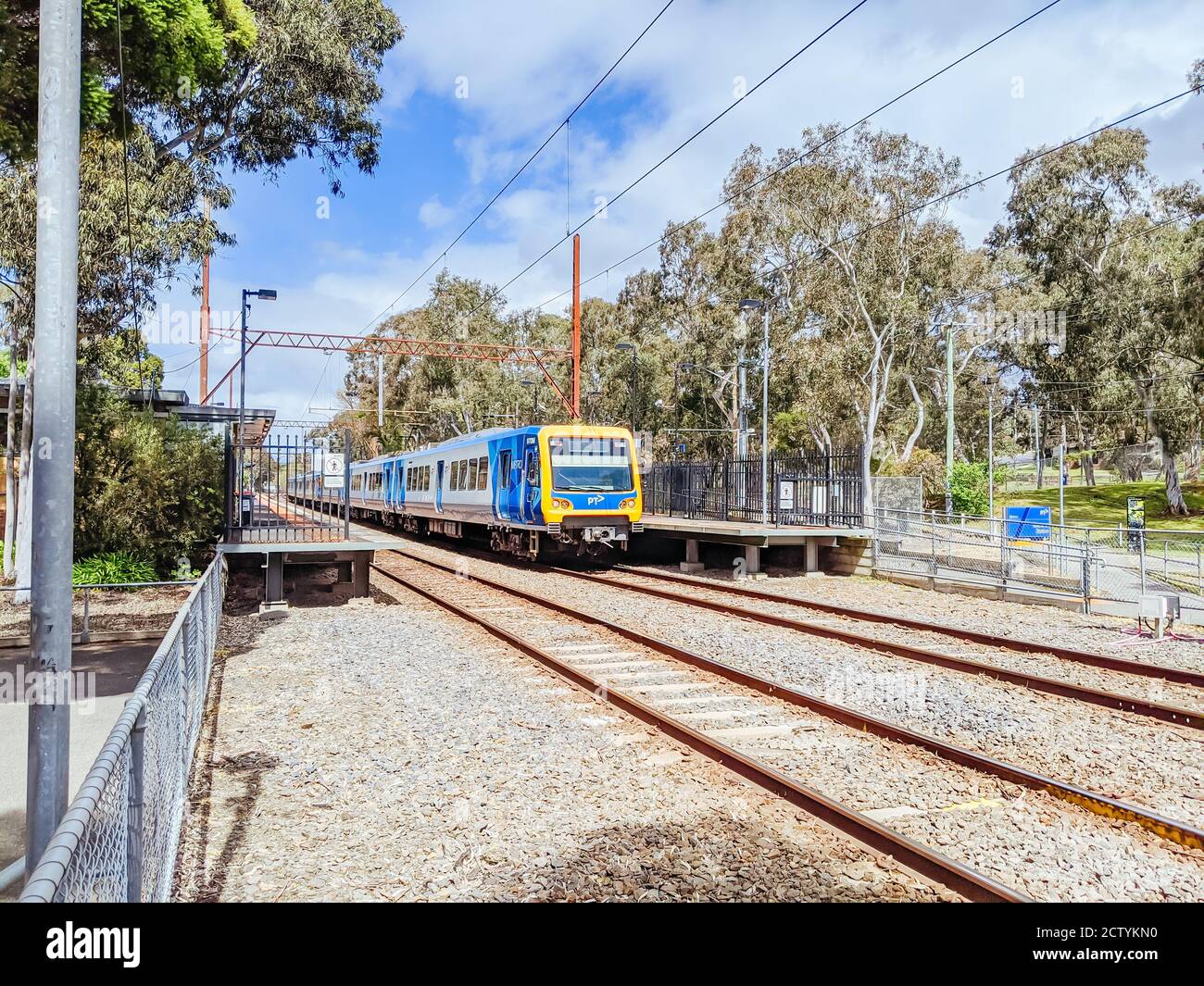 Melbourne Metro Train in Australia Stock Photo - Alamy